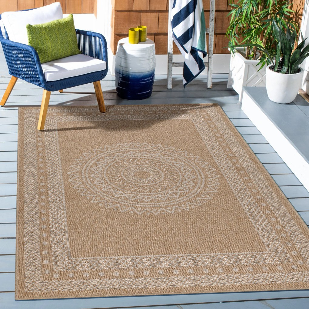 Ayyildiz, Běhoun Dhaka 8714 Beige, 80x250, béžová, chodba / předsíň