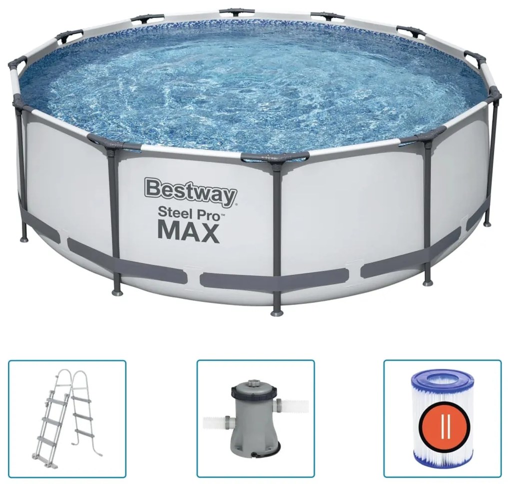 92848 Bestway Bazénový set Steel Pro MAX 366 x 100 cm