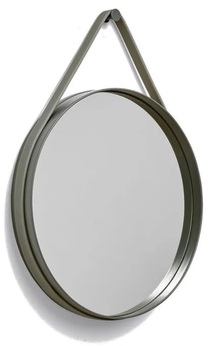 HAY Zrcadlo Strap Mirror 50 cm, army