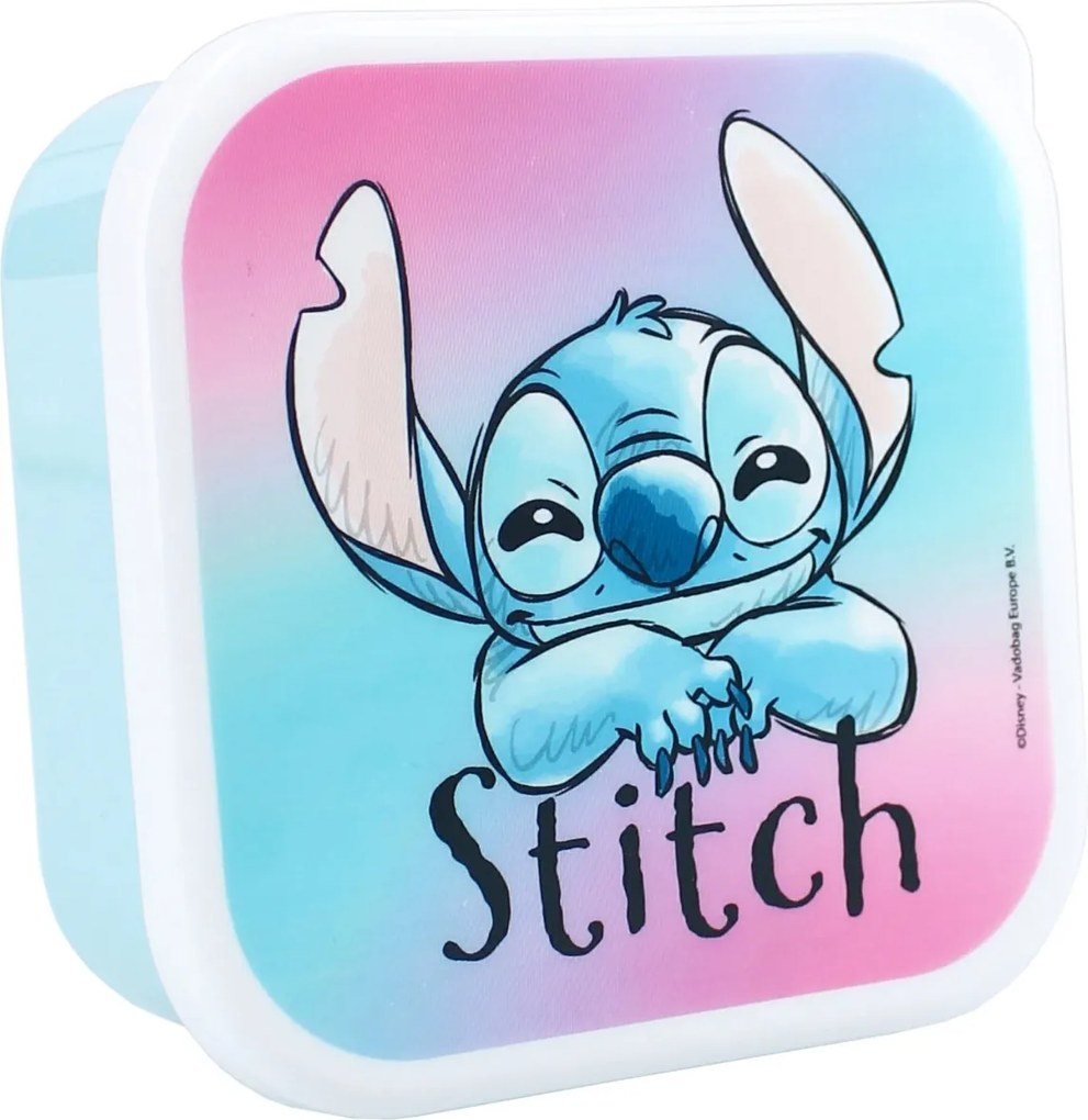 Svačinové boxy Lilo & Stitch - Aloha - sada 3 ks