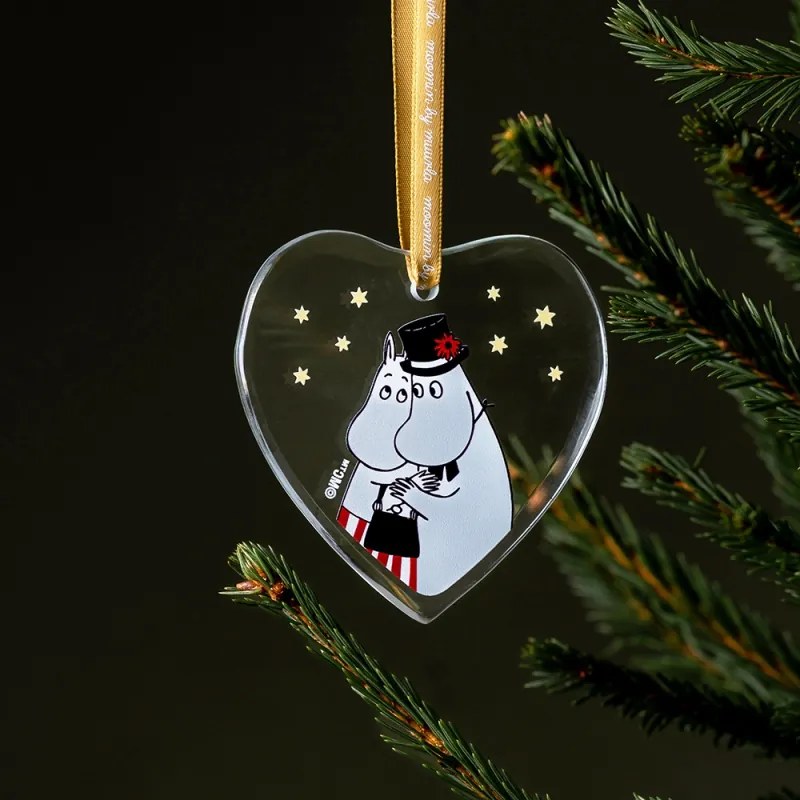 Vánoční dekorace Moominmamma & Moominpappa