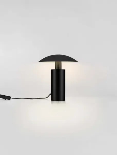 LED černá stolní lampa Karpos