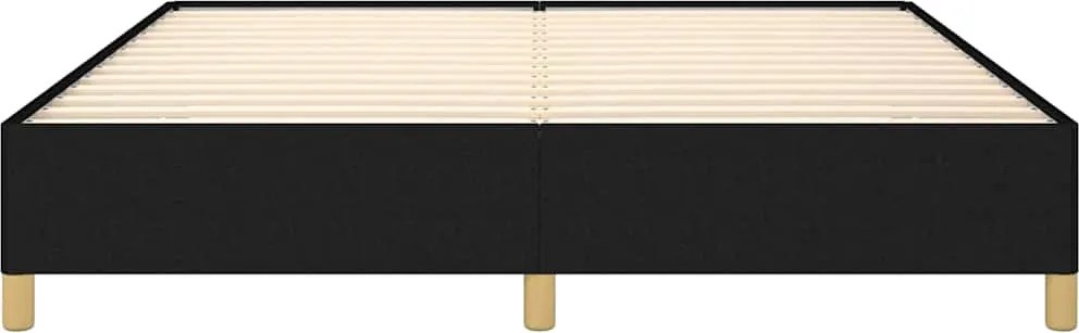 Rám postele s boxspringem černý 160 x 200 cm textil 3120971