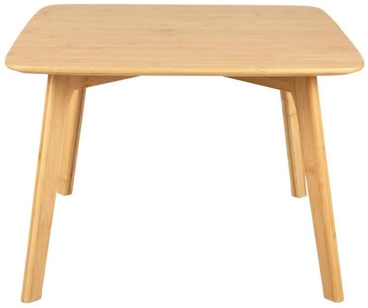 Present time Konferenční stolek Bamboo světlé dřevo 50x50cm Leitmotiv
