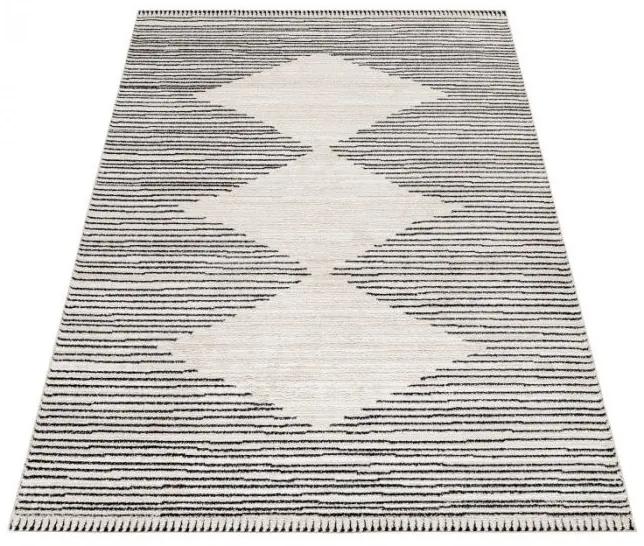 Vopi | Kusový koberec Taznaxt 5105 cream - 80 x 250 cm