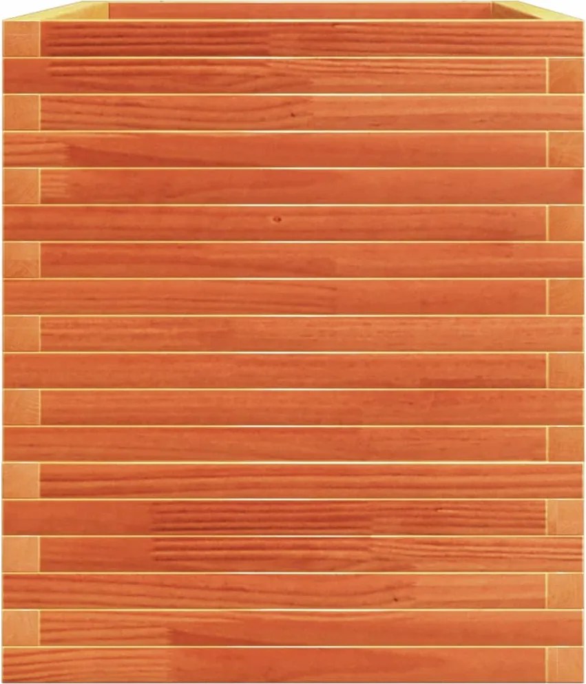 Zahradní truhlík voskově hnědý 110x60x72 cm masivní borovice 3282651
