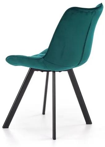 Jídelní židle SAM – látka, více barev Tyrkysová