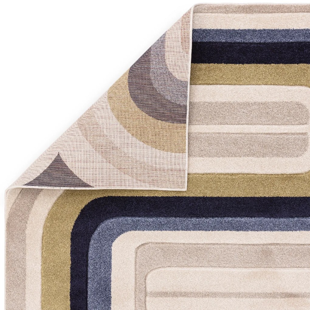 Tribeca Design Kusový koberec Furla Contour Blue Rozměry: 160x230 cm