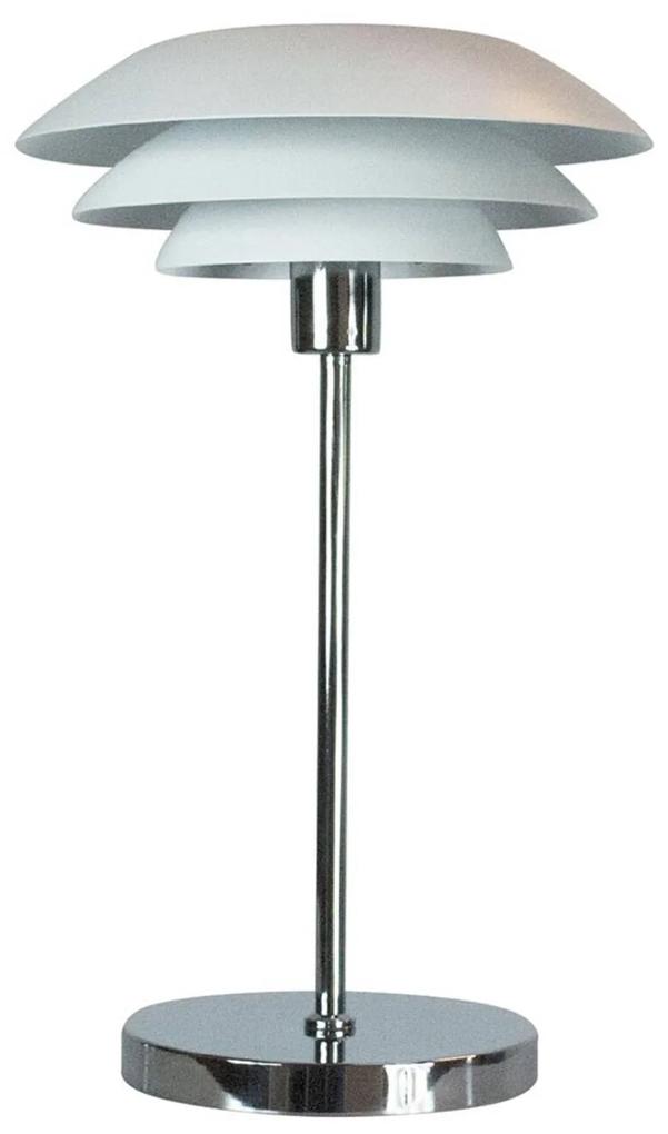 Dyberg Larsen DL31 stolní lampa kovová bílá