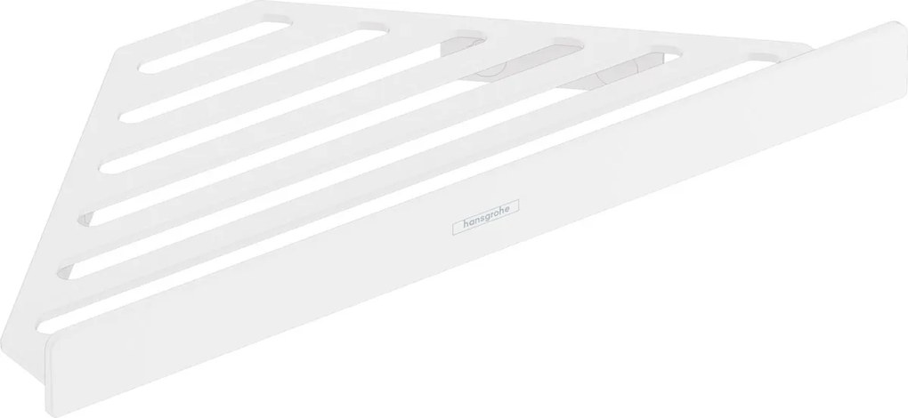 Hansgrohe AddStoris, košík do rohu, matná bílá, HAN-41741700