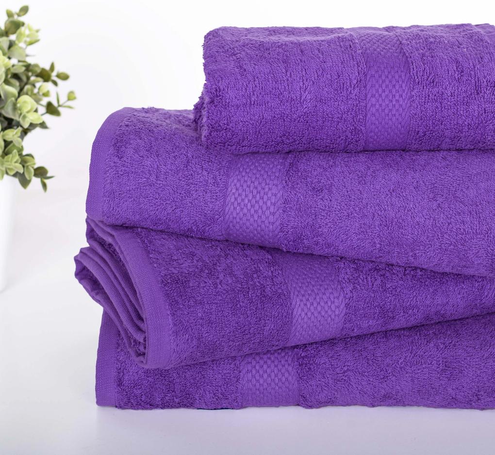 XPOSE® Froté ručník VERONA - fialová 50x90 cm
