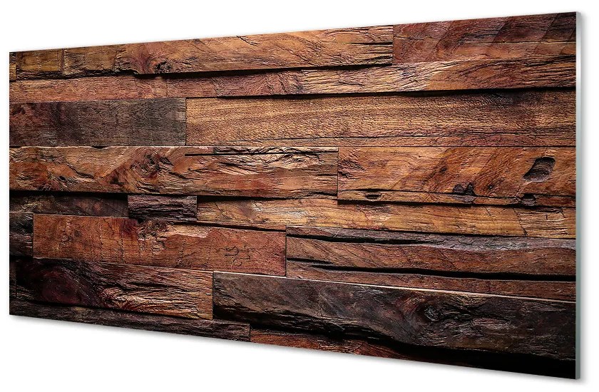 Skleněný panel Dřevo textury obilí 140x70cm