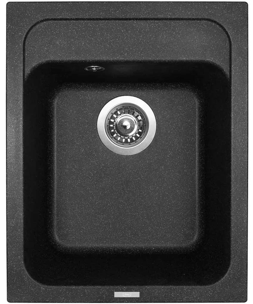 Set Sinks CLASSIC 400 Granblack + baterie Sinks MIX 3 S Chrom