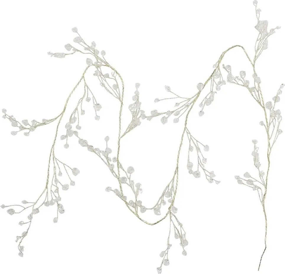 Luxusní vánoční girlanda s krystaly Glaze Forest - 150 cm