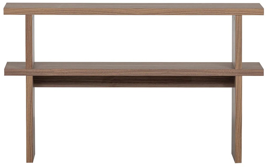 Konzolový stolek verner 120 x 30 cm hnědý MUZZA