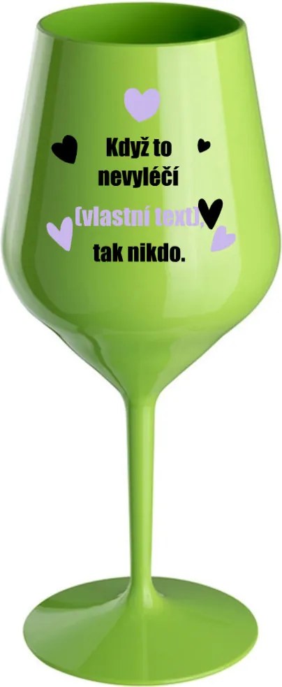 Personalizovaná nerozbitná sklenice - když to nezvládne … tak nikdo