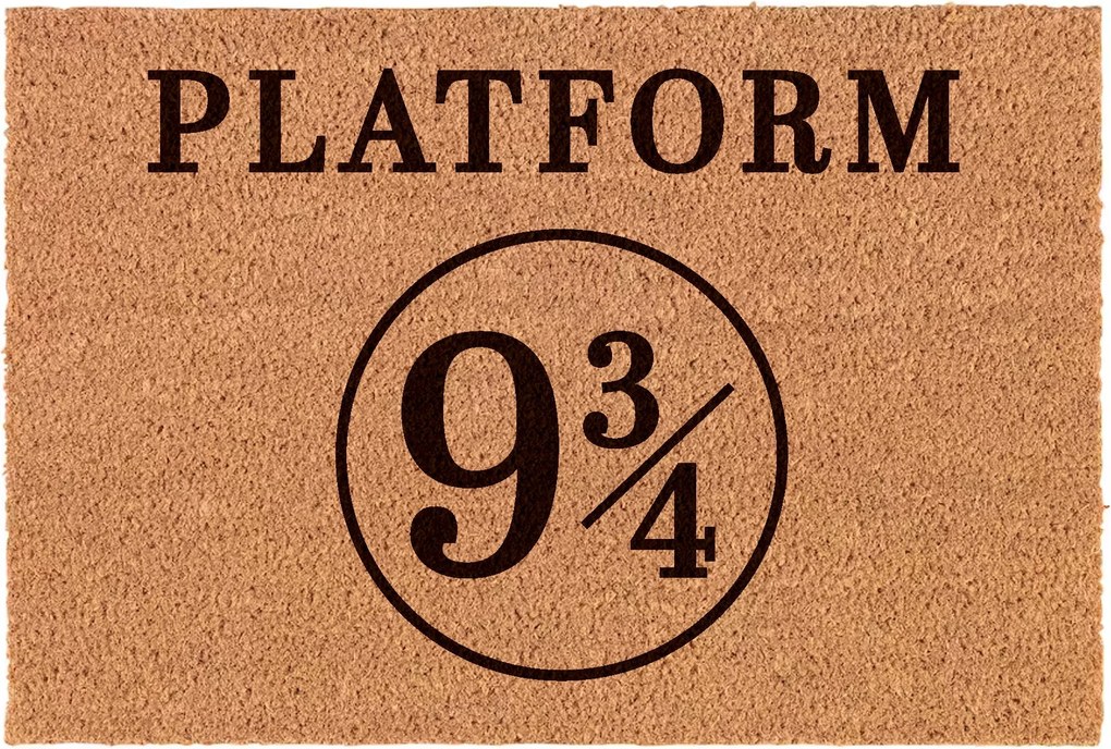2 x stěrač Harry Platform 9 3/4 Druk 60x40 dveří