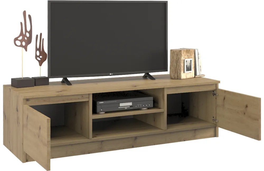 TPS Stolek pod televizi RTV MALVA 120 cm - Dub artisan