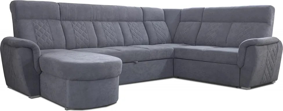 Sedací souprava BOSTON OT-III-R-II | 175x322x226 cm | pravá | EXTRA VYSOKÝ sedák a záda | VÝBĚR TKANIN