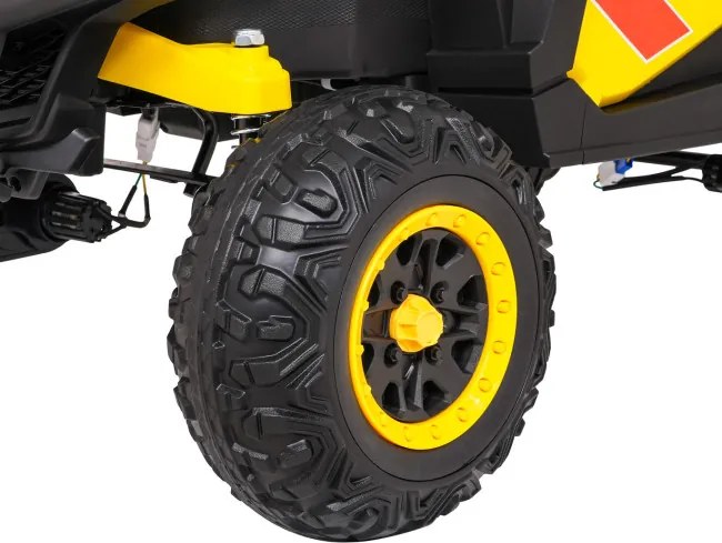 Elektrické autíčko Buggy Madman UTV-MX žluté