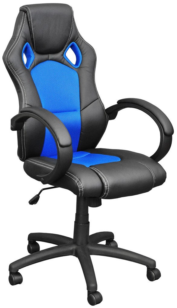 Kancelářská židle  Hawaj MX Racer | modro-černá