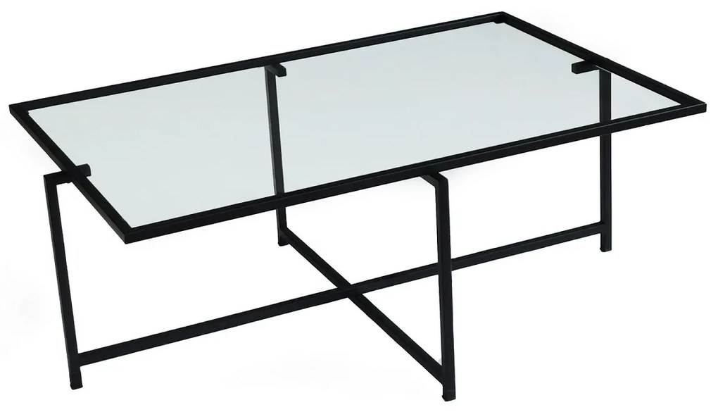 Designový konferenční stolek Vallerie 94 cm černý