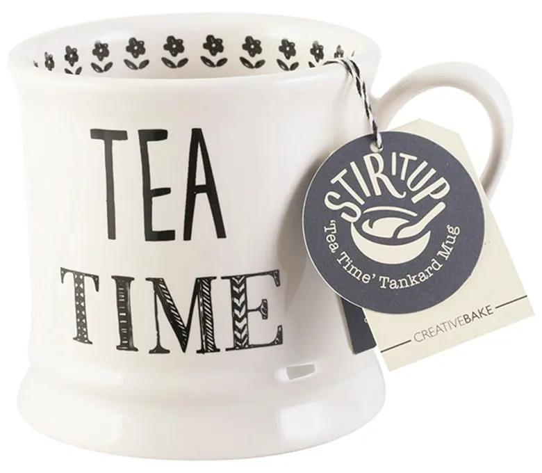 Keramický hrnek Creative Tops Stir It Up Tea Time, 280 ml