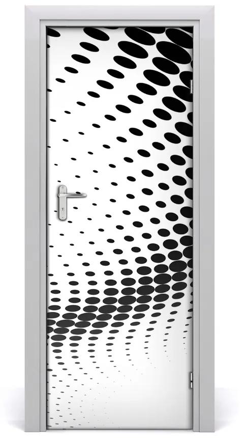 Samolepící fototapeta na dveře geometrické pozadí 75x205cm