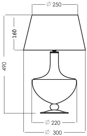 Stolní lampa 4Concepts OXFORD L048311501