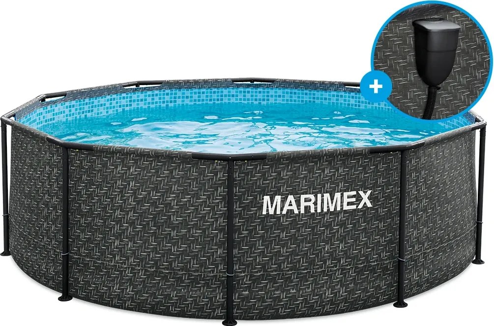 Marimex | Bazén Marimex Florida 3,05x0,91 m se zabudovaným skimmerem - motiv RATAN | 10340315