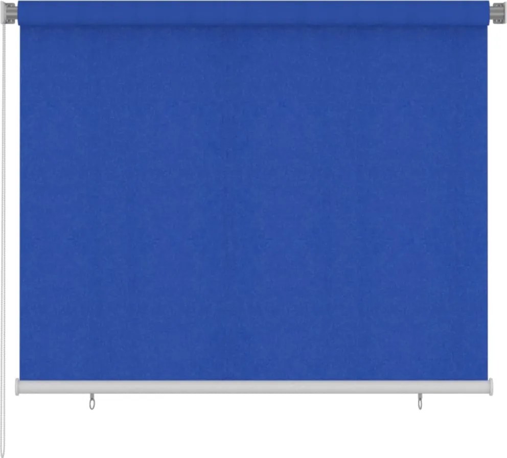 Venkovní roleta 185 (Š) x 140 (V) cm modrá HDPE 312841