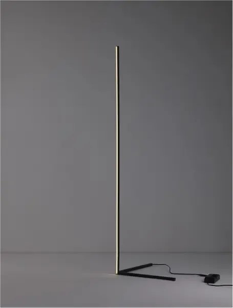 LED stojací lampa V-Line 585 černé