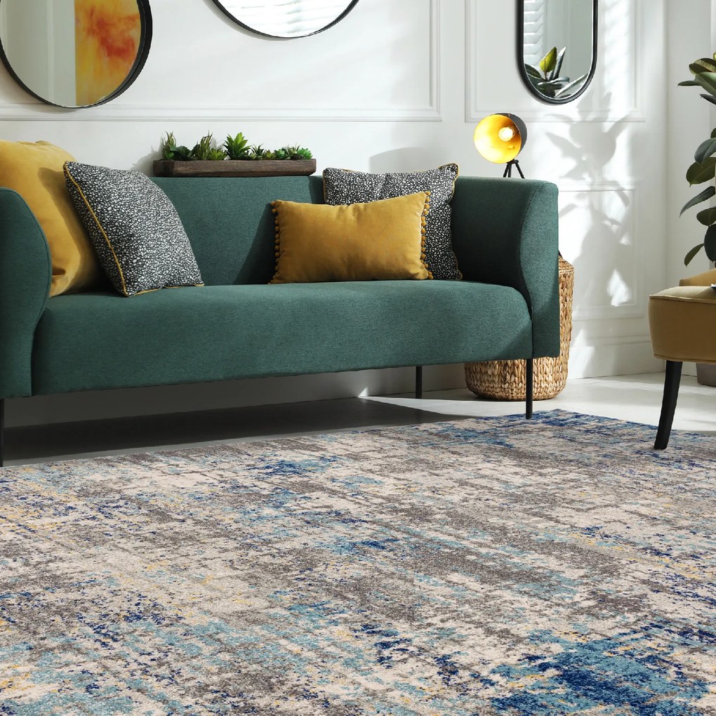 Tribeca Design Kusový koberec Dinamo Illusion Blue Rozměry: 160x230 cm
