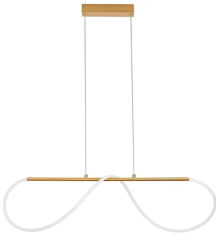 LED lustr Tiriac 90 zlaté