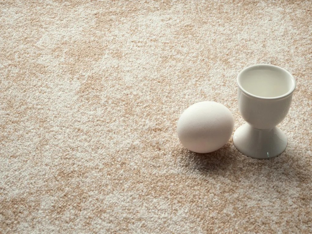Condor Carpets, Metrážový koberec Serena 6642, na míru, šíře 4m,5m, béžová, filc, dětský pokoj