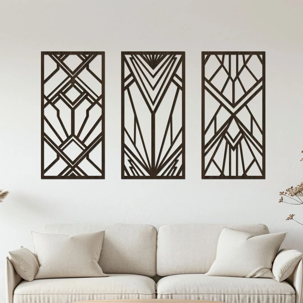 dřevo života Dekorační panel ART Zvolte barvu dekoru: Wenge, Rozměry (cm): 120x80