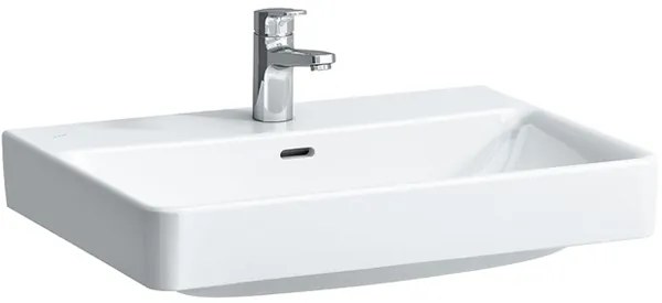 Laufen Pro S umyvadlo 65 x 46,5 cm s broušenou spodní částí, s otvorem, bílé, Laufen