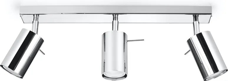 Sollux Lighting Stropní svítidlo RING 3 chrom
