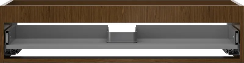 Mexen Box-A, závěsná skříňka 100 cm, 1 zásuvka, ořech, 91AX0-1000-235-1-86