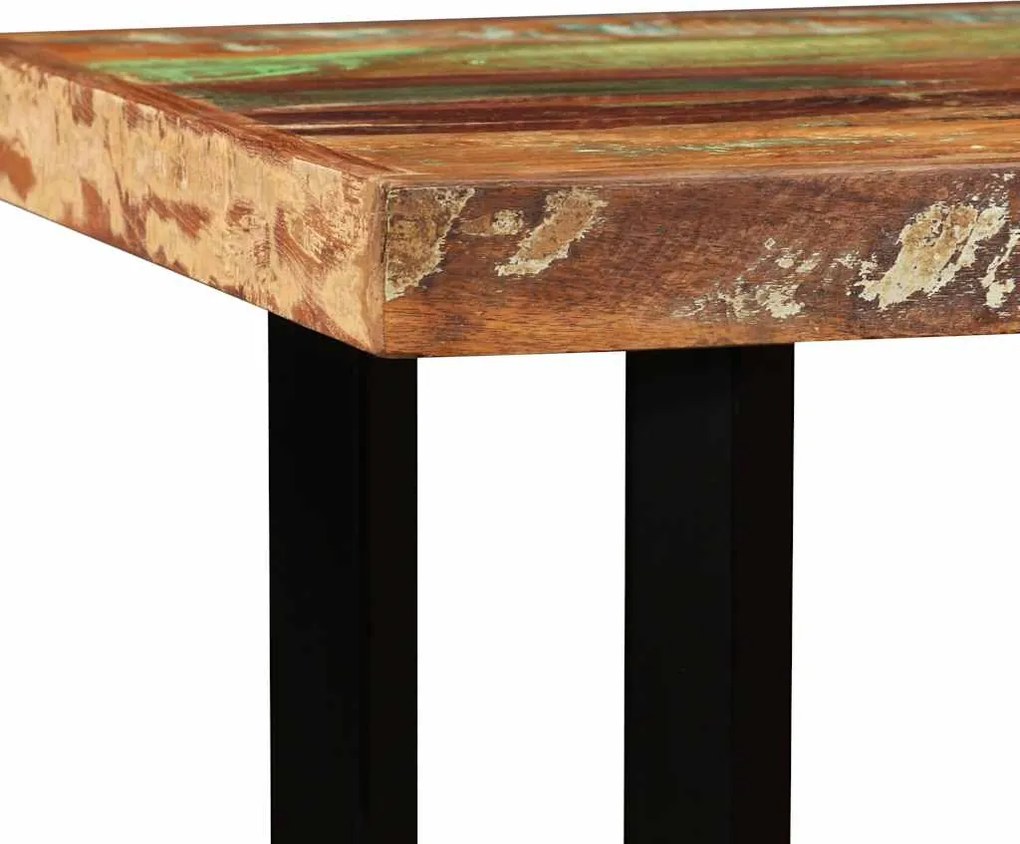 vida XL Barový stůl masivní recyklované dřevo 120 x 60 x 107 cm 245440