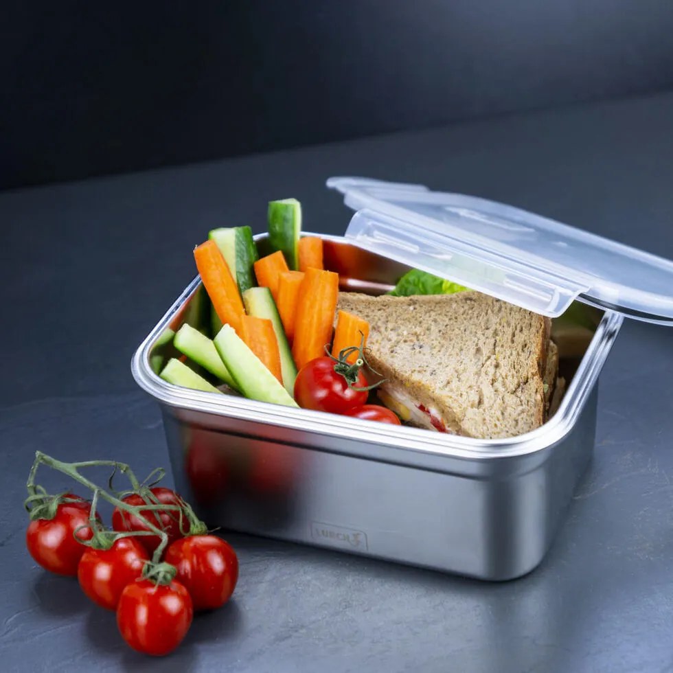 Lurch - nerez jídelní box s plastovým víkem 500ml