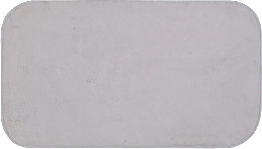 Bílá koupelnová předložka z bavlny Confetti Calypso, 57 x 100 cm