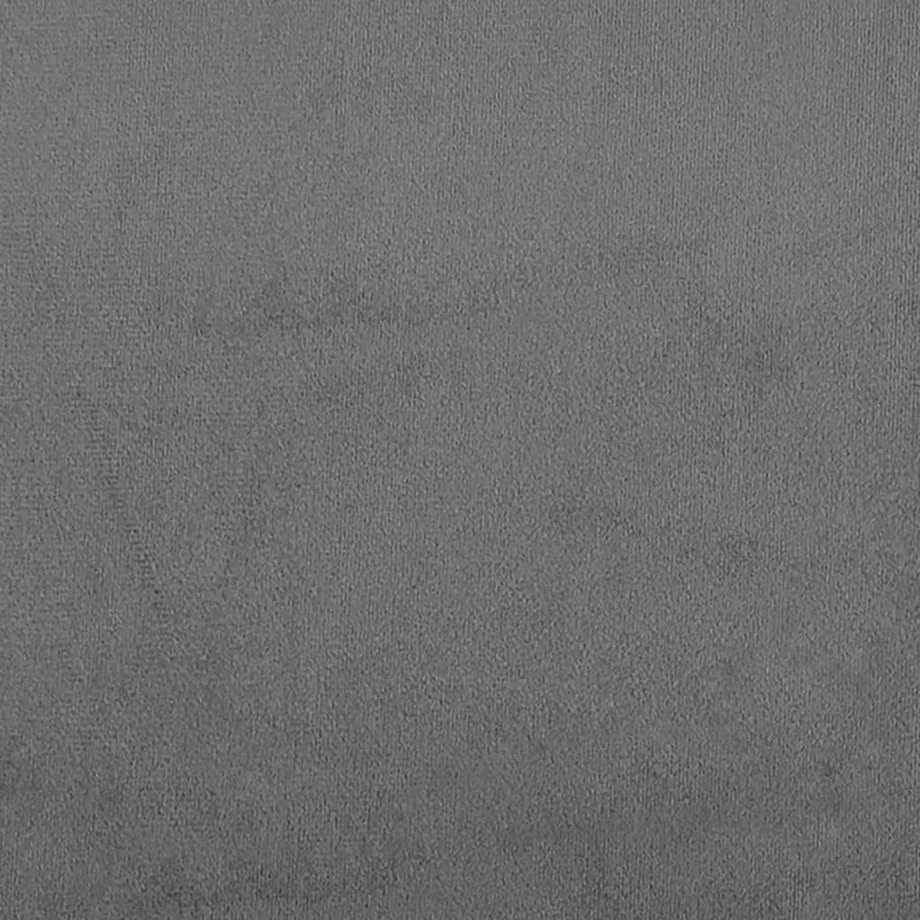 2místná pohovka tmavě šedá 120 cm tkanina z mikrovlákna - Default Title