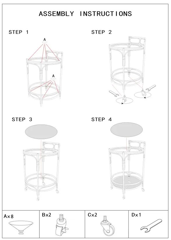 Mauro Ferretti Vozík PANAMA 51X74 cm