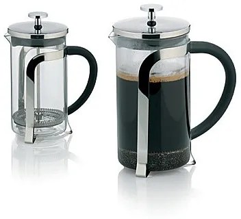 KELA Konvička na čaj a kávu VENECIA nerez French Press 600 ml KL-10851