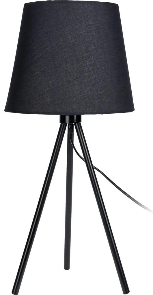 Stolní lampa Louro, černá