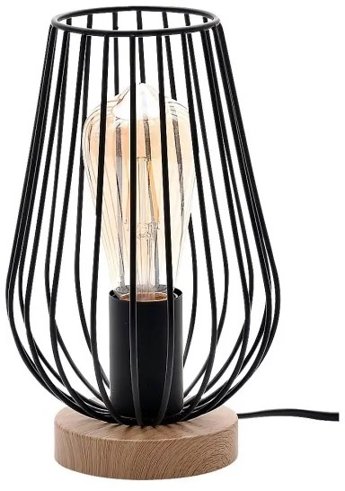 Rabalux 6915 - Stolní lampa GREMIO 1xE27/40W/230V černá