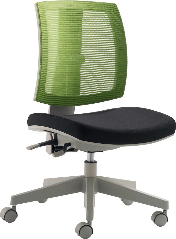 XXXLutz OTOČNÁ ŽIDLE PRO MLÁDEŽ, šedá, zelená, černá Stylife - Online Only psací stoly & židle - 000211006002