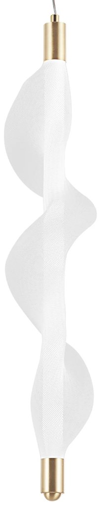 Toolight LED osvětlení se spirálovitým tvarem G008-1CP bílá/zlatá