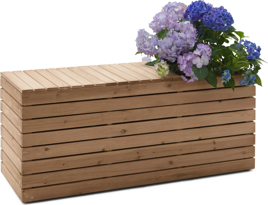 Tchibo - Zahradní lavice s truhlíky, cca 110 cm